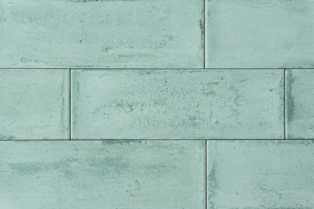 Vintage Fliese grün 10x30 - Online kaufen | dieFliesen.com