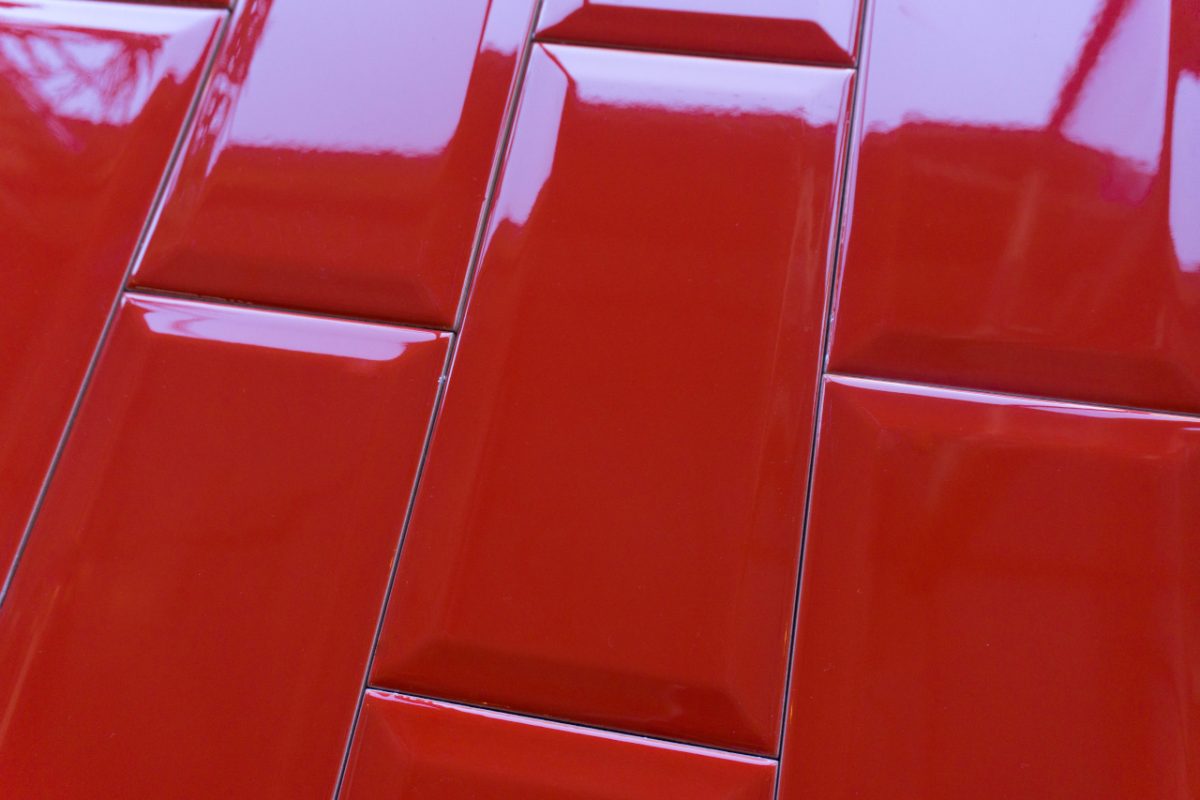 Metro Fliese rot 10x20 BX - dieFliesen.com