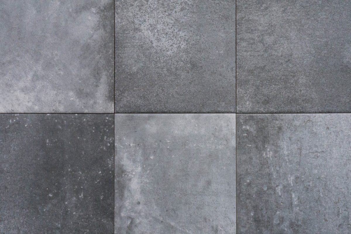 Wand-/ Bodenfliese anthrazit mix 22,5x22,5 - dieFliesen.com