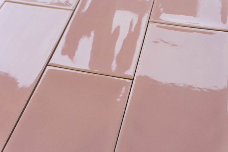 Metro Fliese rosa gewellt 10x30 | Jetzt kaufen bei dieFliesen.com